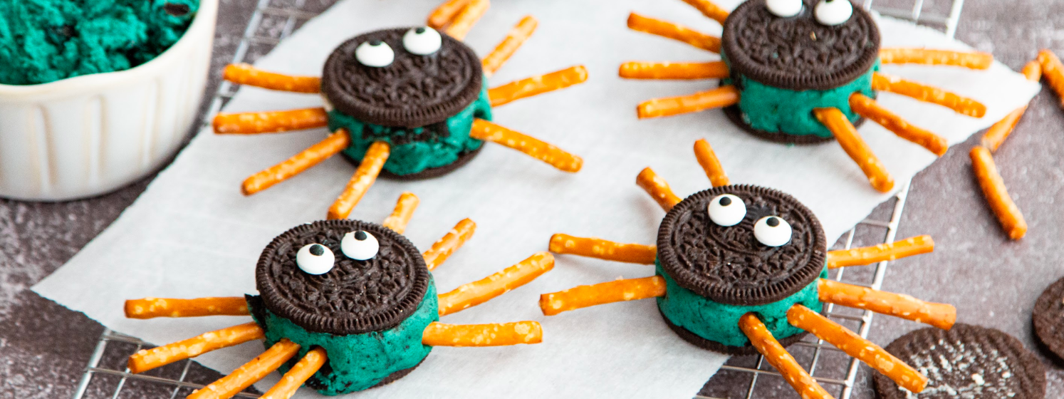 Spooky Doughp Drop Spiders – Doughp Cookie Dough