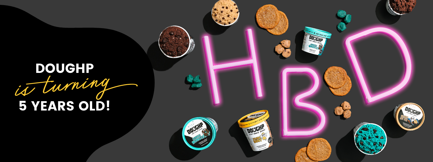 Doughp is Turning 5! – Doughp Cookie Dough