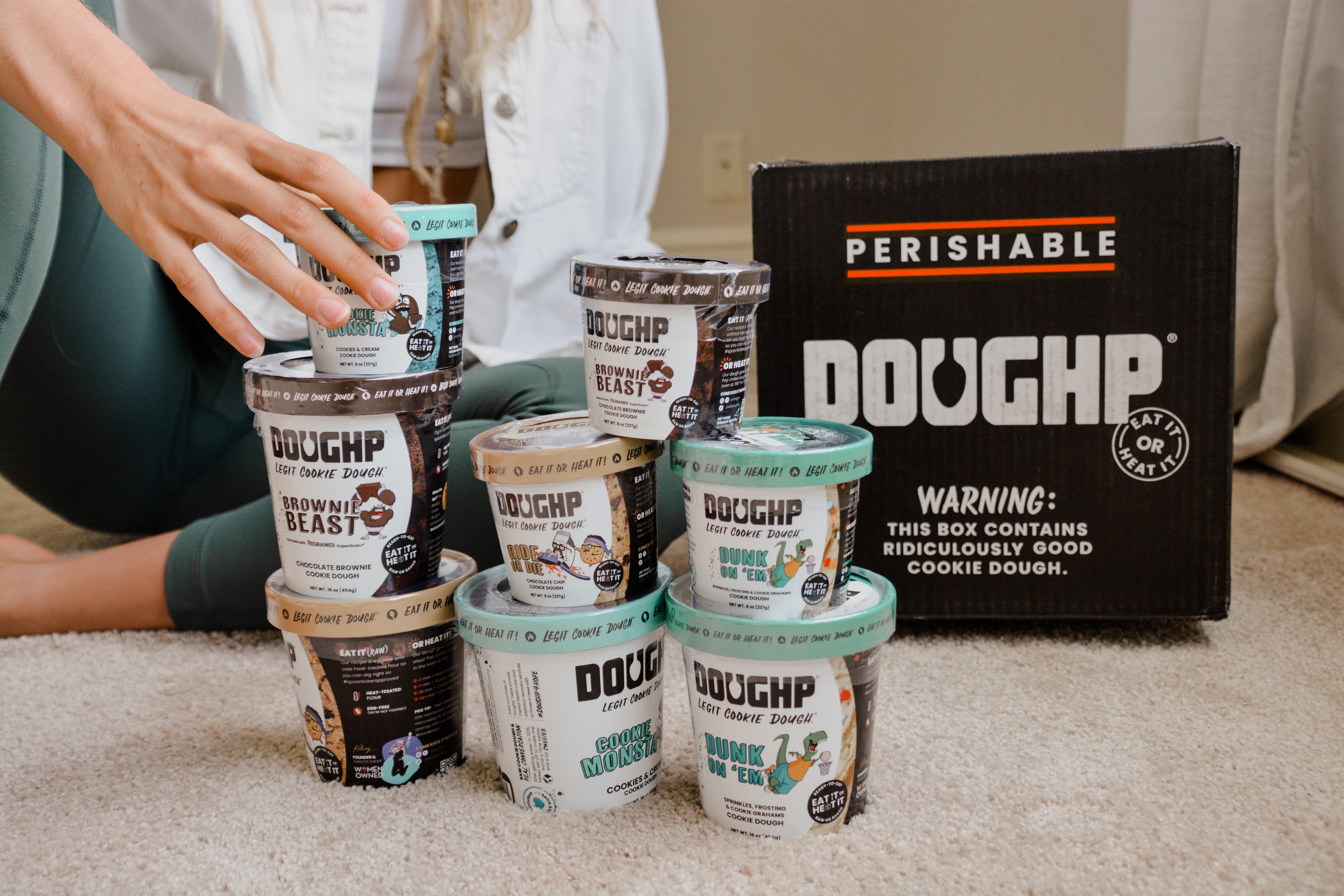Doughp Cookie Party: From Snack-Sized to Giant & Impactful! – Doughp ...