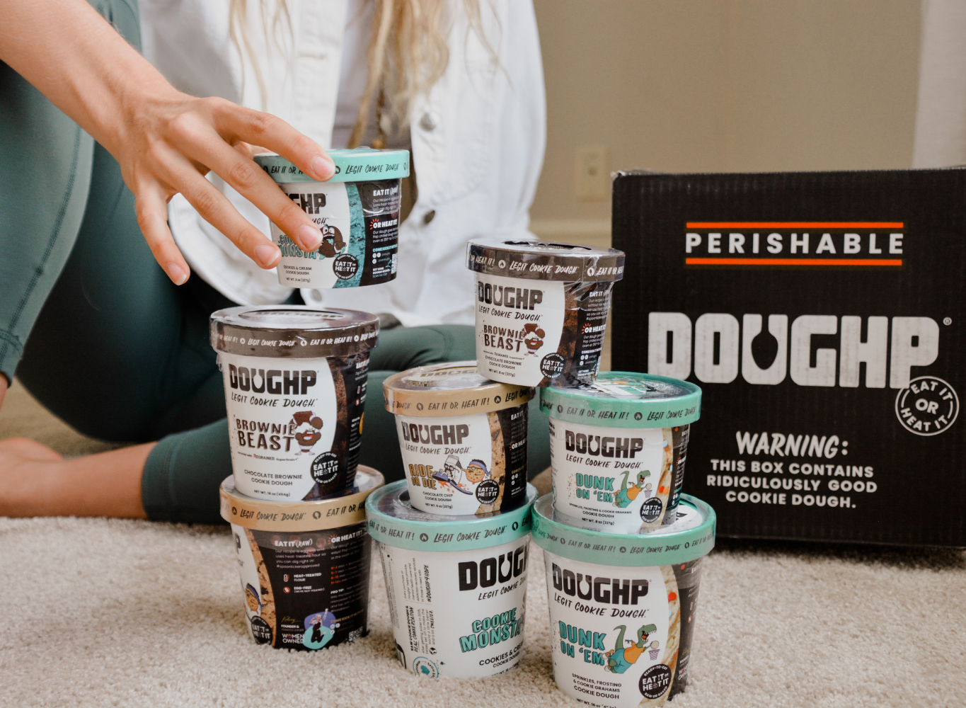 Doughp: Legit Cookie Dough | Edible Delicious Cookie Dough – Doughp ...