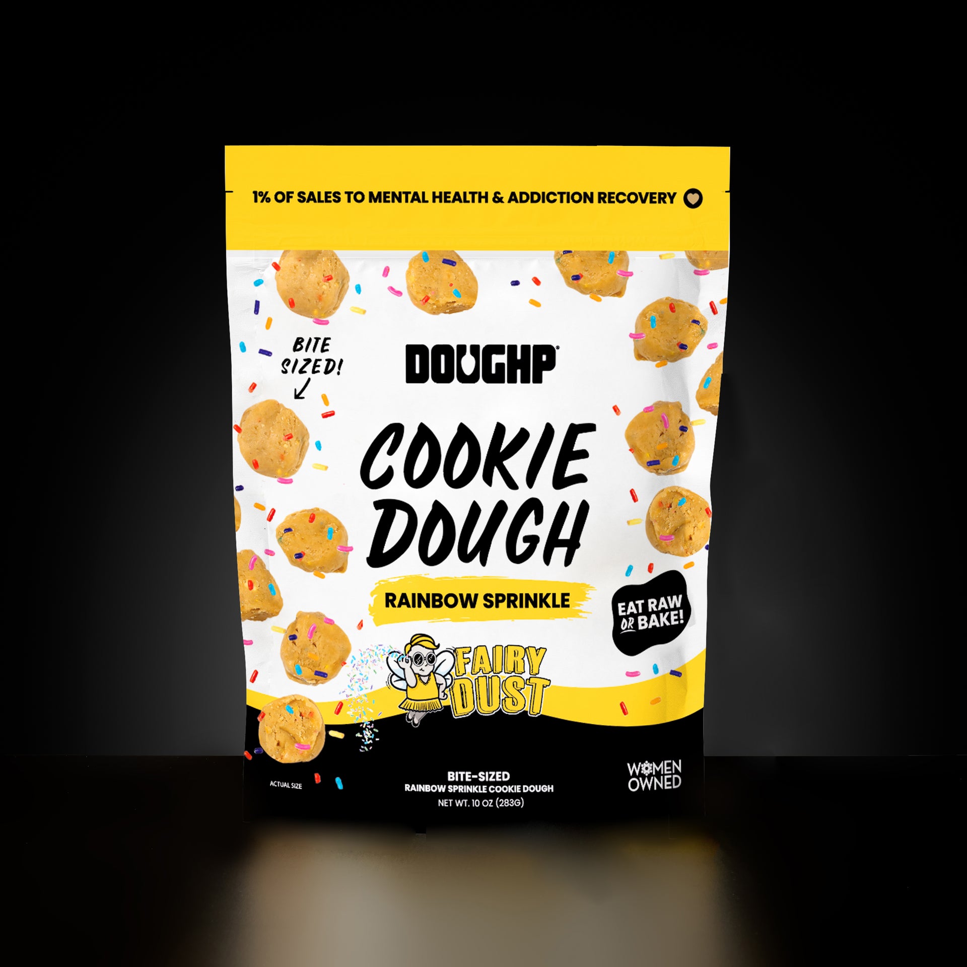 Rainbow Sprinkle Cookie Dough Drops | Edible & Bakeable – Doughp Cookie ...