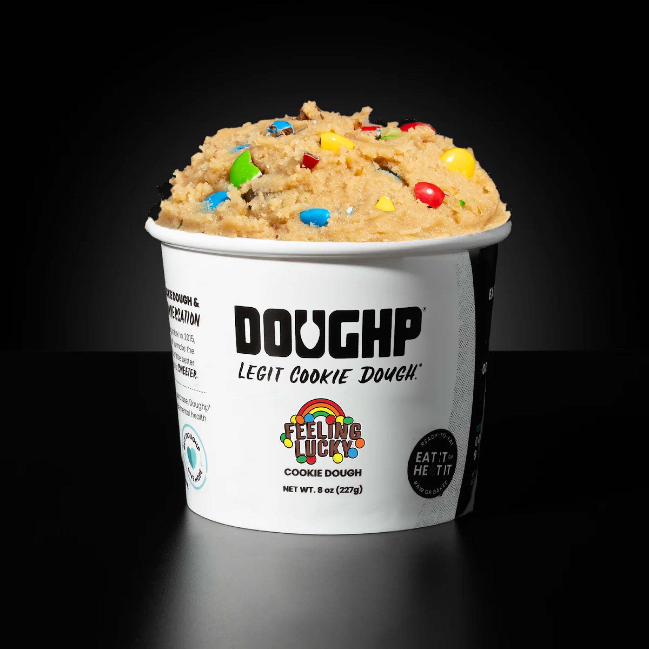 Candy-Coated Chocolate Cookie Dough | Edible & Bakeable – Doughp Cookie ...
