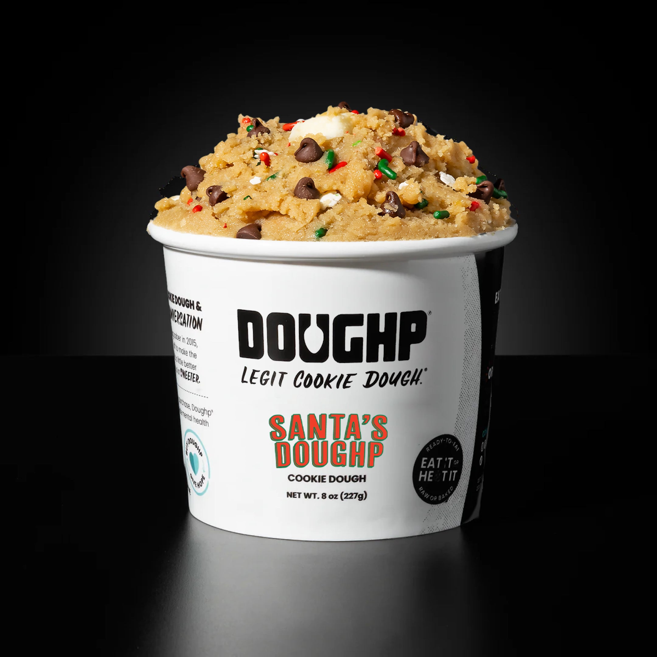 Festive Chocolate Chip Cookie Dough for Holidays | Edible & Bakeable ...