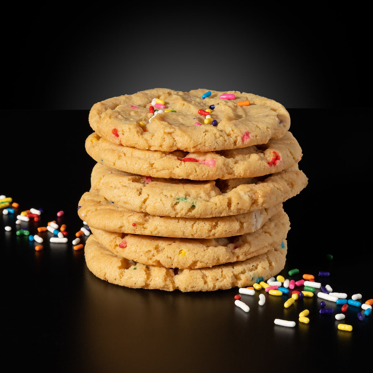 Rainbow Sprinkle Cookie Dough | Edible & Bakeable – Doughp Cookie Dough